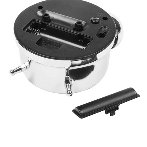 Горячая классический ретро немой кварцевый двойной Звонок БУДИЛЬНИК ДВИЖЕНИЕ прикроватный Ночной