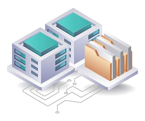 Optimizing Database Server Management In Network Systems Vector Art At Vecteezy