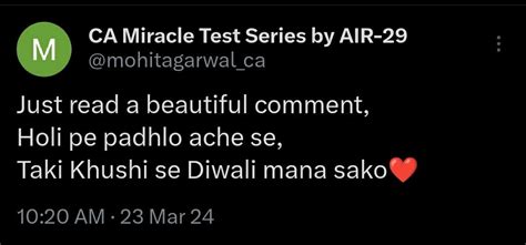 Ca Mohit Agarwal Posted On Linkedin