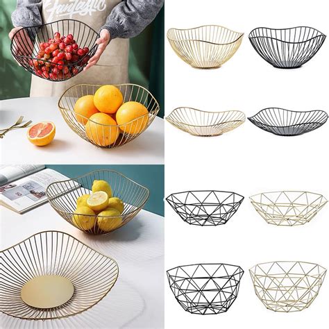 Fruit Basket Snack Bread Vegetable Storage Bowl Ir Grandado