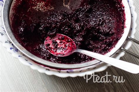 Кремю из чёрной смородины