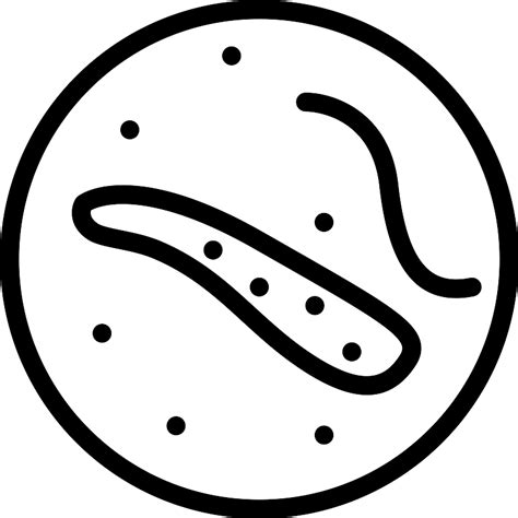 Germ Under Microscope Svg File Rawsvg