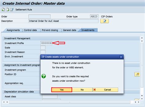 Internal Order In Sap Create It Using T Code Ko01 Sapficoblog