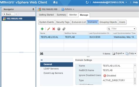 Add Vmware Nsx Identity Source Domain Virtualization Howto