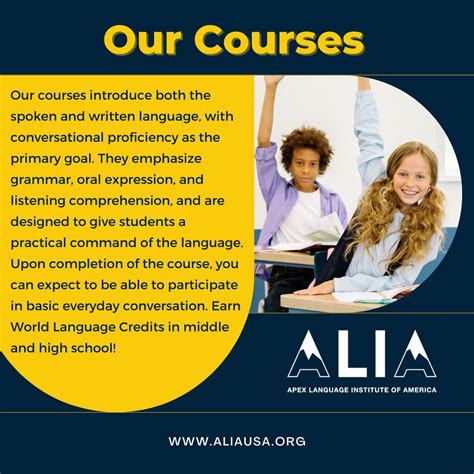 Alia Apex Language Institute Of America On Linkedin