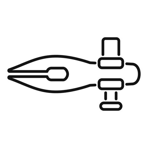 Premium Vector Nib Pen Drawing Tool For Calligraphy And Handwriting