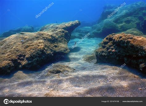Underwater Sea Rocks Discovering An Underwater Lake 6000 Feet Deep