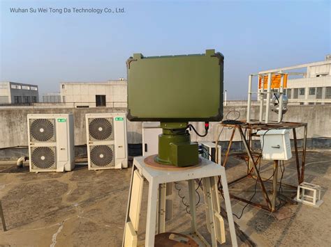 Air Surveillance Radar For Drone Detection 3d Phased Array Radar 5km Detection Range Drone
