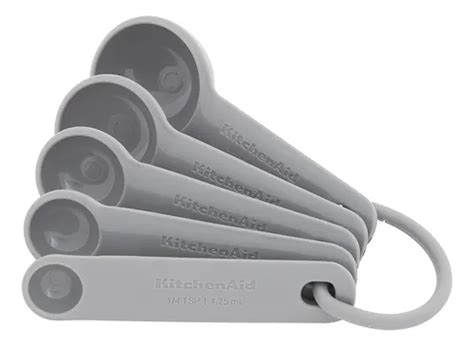 Juego De Cucharas Medidoras Kitchenaid Universal De 5 Piezas Envío Gratis