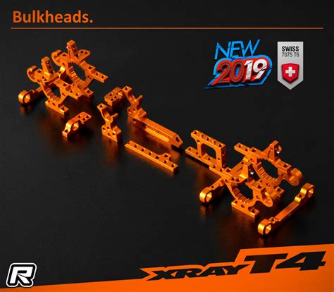 Red RC Xray T Electric Touring Car Kit