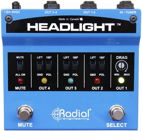 Radial Headlight Pedal On Modulargrid