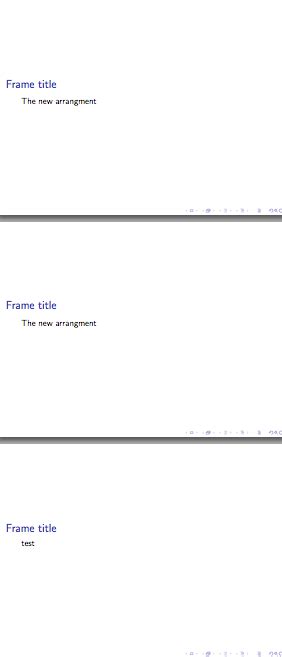 Beamer Frame Breaking Repeating Title Over All Slides TeX LaTeX Stack Exchange