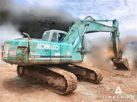 Kobelco Sk200 6 Crawler Excavator In Malaysia Johor I Machine