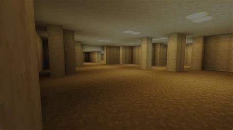 The Backrooms Extended Version No Mods Minecraft Map