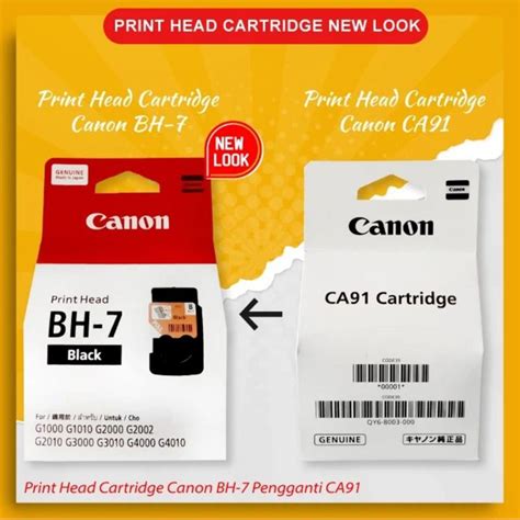 Catridge Print Head Canon Bh 7 Black