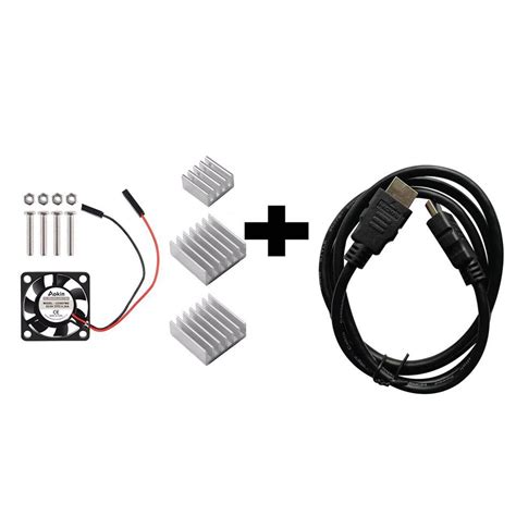 Cooler Dissipadores Hdmi Para Raspberry Pi3b Plus Shopee Brasil