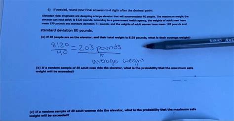 Solved If Needed Round Your Final Answers To Digits Chegg