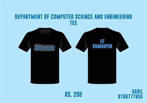 Codeclub Iit Kharagpur The Tee For The Fest Of Department Of Computer Science Iit Kharagpur