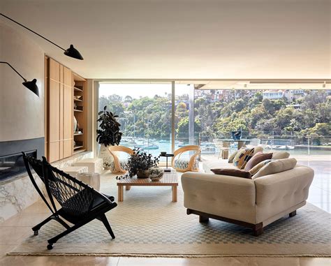 fascinating multi level architecture with stunning views of sydney harbour