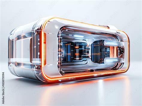 Exploring The Future A Glimpse Into Advanced Data Centers With Glowing Servers And Innovative