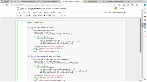 Video Finished My Image Encryption Project With Prodigy Infotech Bandla Ravi Teja Posted On