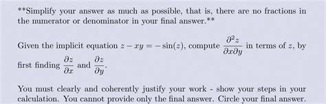 Solved Simplify Your Answer As Much As Possible That Is Chegg Com