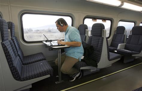 Uta Gives Tour Of Frontrunner Service To Provo The Salt Lake Tribune