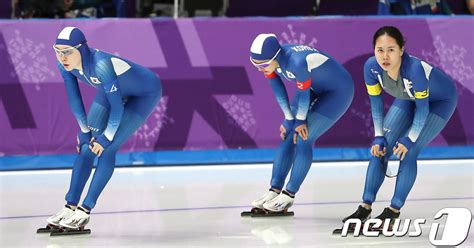 대한민국 여자 팀추월 아쉬운 결과