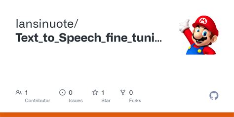 Github Lansinuotetexttospeechfinetuning