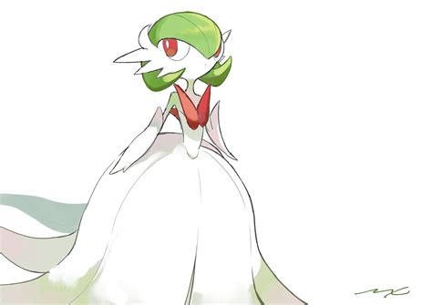 Gardevoir And Mega Gardevoir Pokemon Drawn By May Mei Danbooru