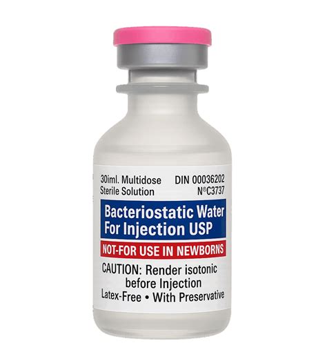 Pfizer Bacteriostatic Water For Injection 30ml Tnp