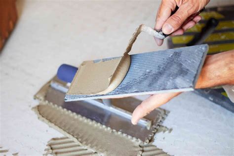 How To Use Tile Adhesive And Grout