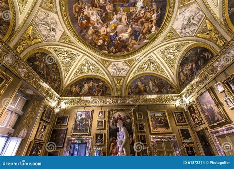 Interiores De Palazzo Pitti Florencia Italia Imagen De Archivo