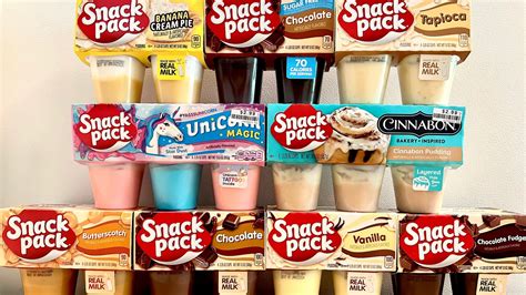 9 Snack Pack Pudding Flavors Ranked