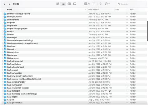 Literally Just Wanted To Show Off My Mods Folder Lol Because It Took Me Hours And Hours To Get