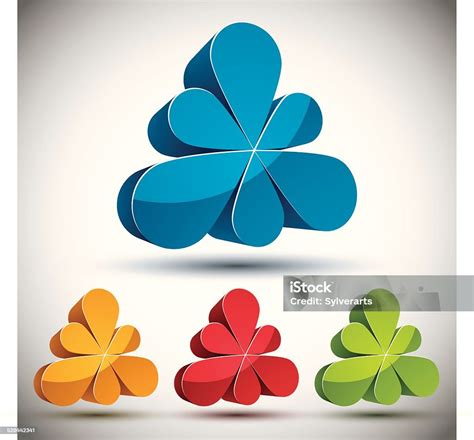 3 D 추상적임 아이콘크기 6 꽃잎 0명에 대한 스톡 벡터 아트 및 기타 이미지 0명 개념 개념과 주제 Istock