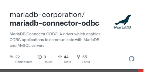 Github Mariadb Corporation Mariadb Connector Odbc Mariadb Connector Odbc A Driver Which
