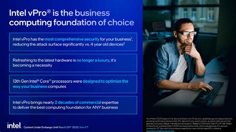 Intel Brings 13th Gen Core Series To Vpro Platform Lowyat Net