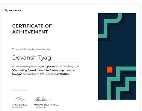 Devansh Tyagi On Linkedin Productmanagement Achievementunlocked