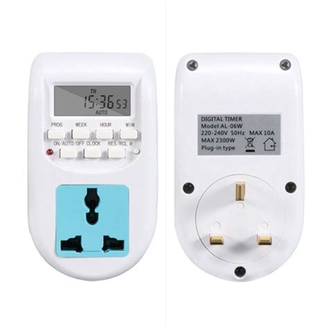 Lcd Display Digital Programmable Timer Switch Electronic Timer Socket Daraz Pk