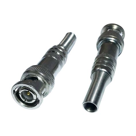 Conector Bnc Mola Parafuso C 5 Unidades Você Só Encontra Na Top Ip Distribuidora