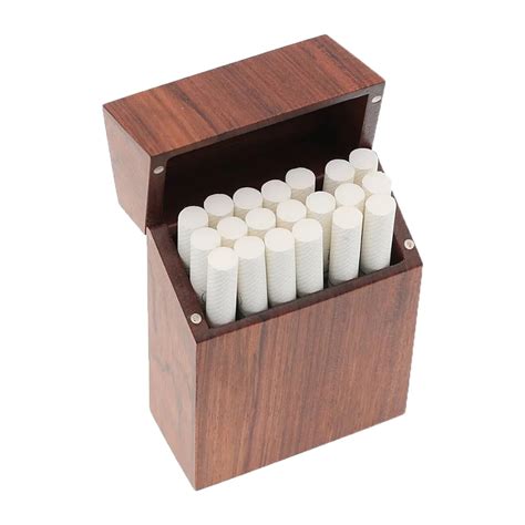 Classic Bamboo Box Packaging Luxury Cigarette Case Bamboo Magnetic T