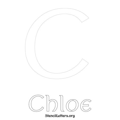 Free Printable Name Initial Stencils Stencil Letters Org