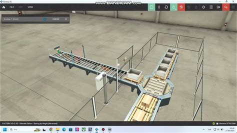 Factory I O Sorting By Height Advanced Youtube