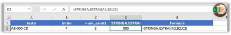La Funzione Stringa Estrai Excel Espresso