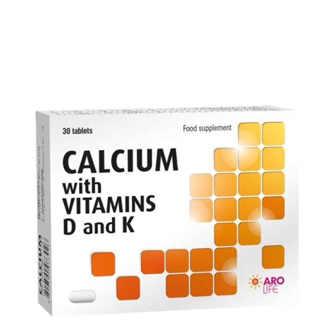 Calcium With Vitamin D And K