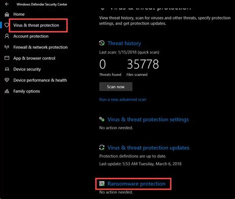 How To Turn On Ransomware Protection In Windows