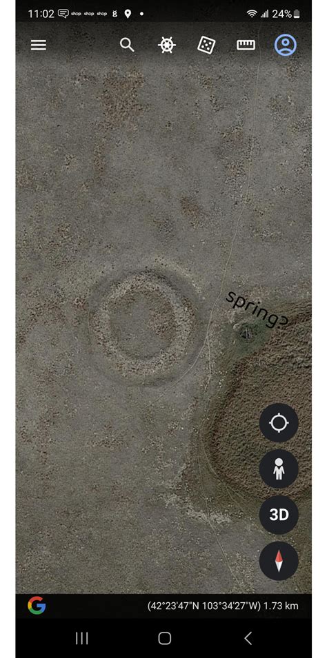 Whats The Circle Thingy R Geology