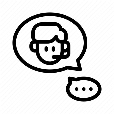Operator Communication Man Service Technology Headset Customer Icon Download On Iconfinder