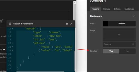 how to use a colors from palette in json parameters support themeco forum